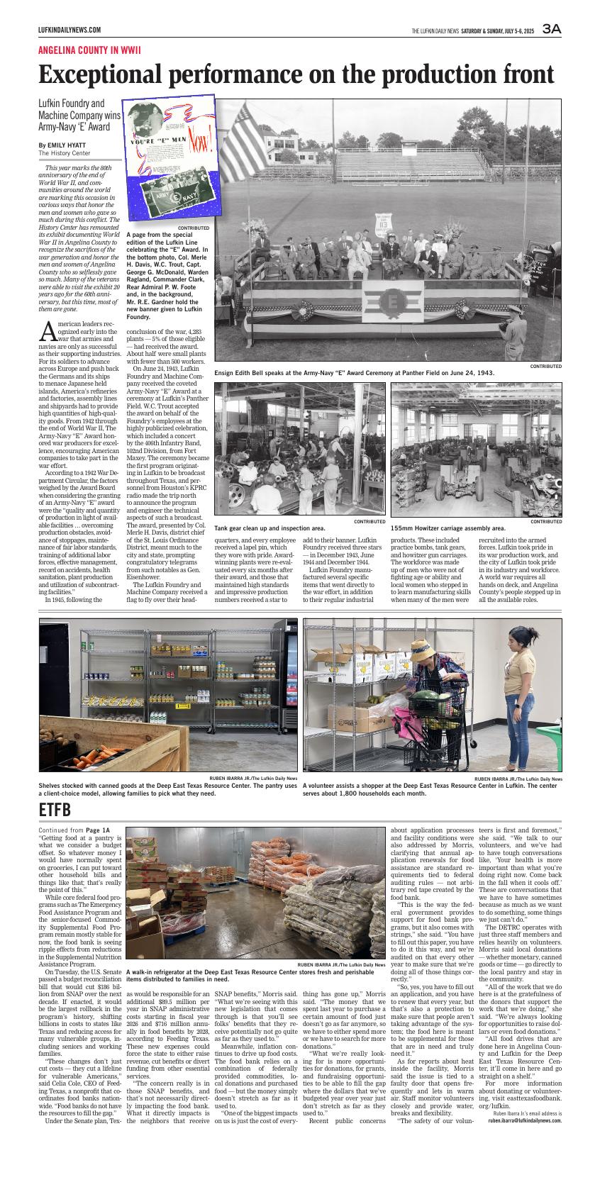 Page A3 | Lufkin Daily News E-Edition | lufkindailynews.com