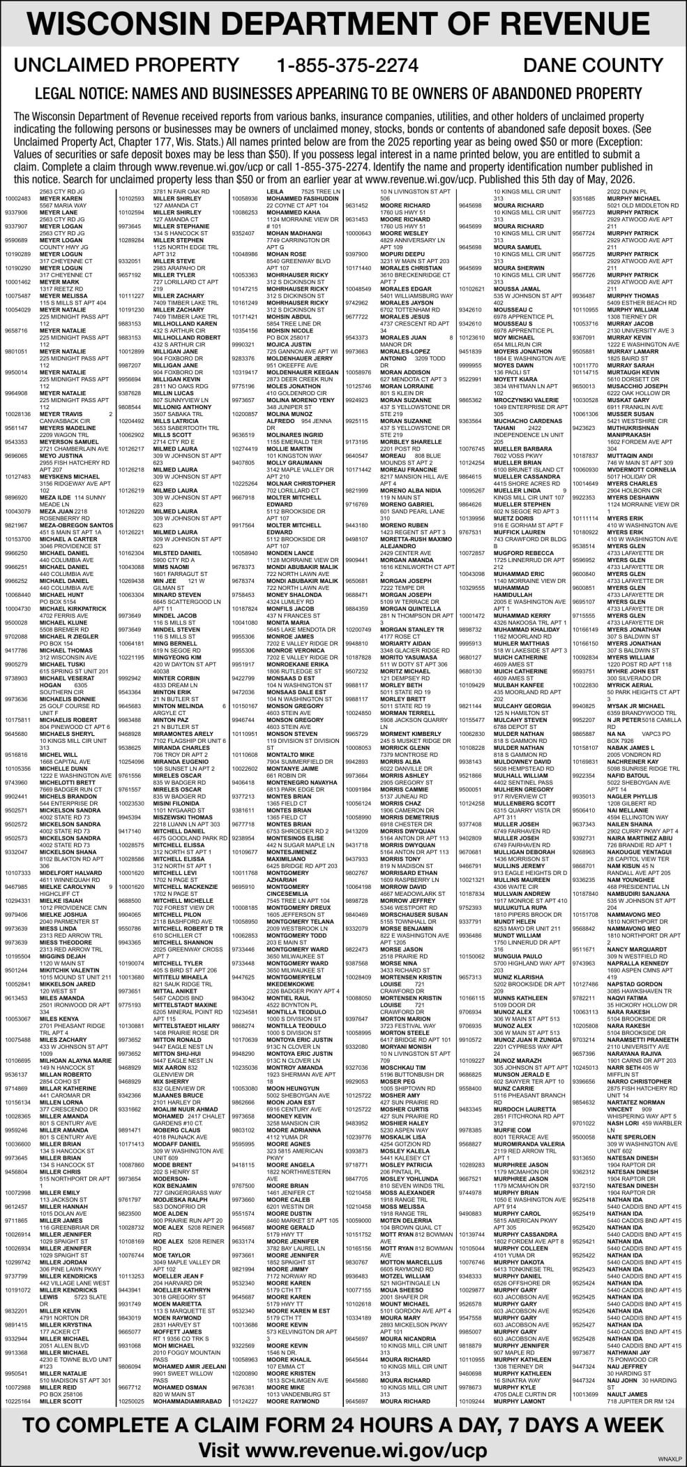 Customized Newspaper Advertising/cna - Ad from 2026-05-05