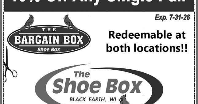 THE SHOE BOX LTD - Ad from 2026-06-04