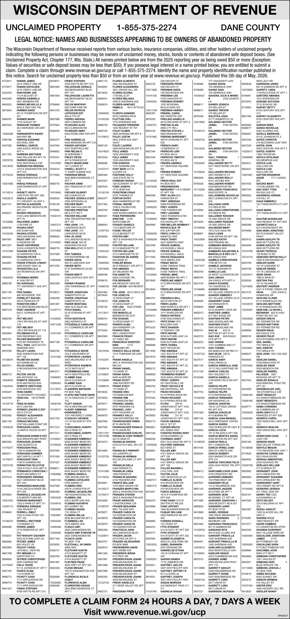 Customized Newspaper Advertising/cna - Ad from 2026-05-05