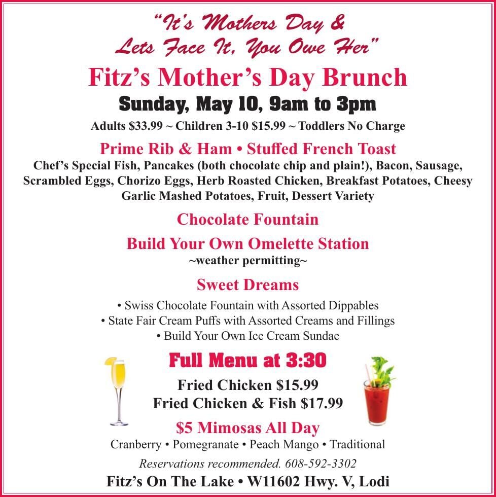 Fitzs On the Lake - Ad from 2026-05-10