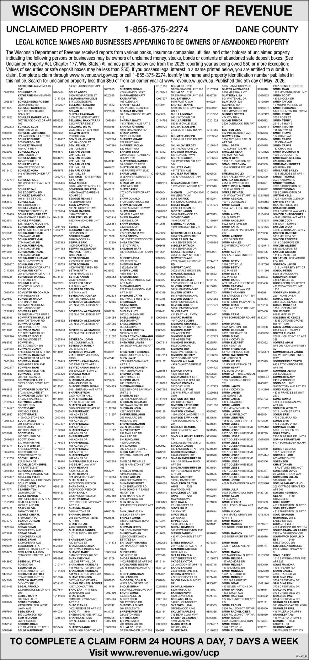 Customized Newspaper Advertising/cna - Ad from 2026-05-05