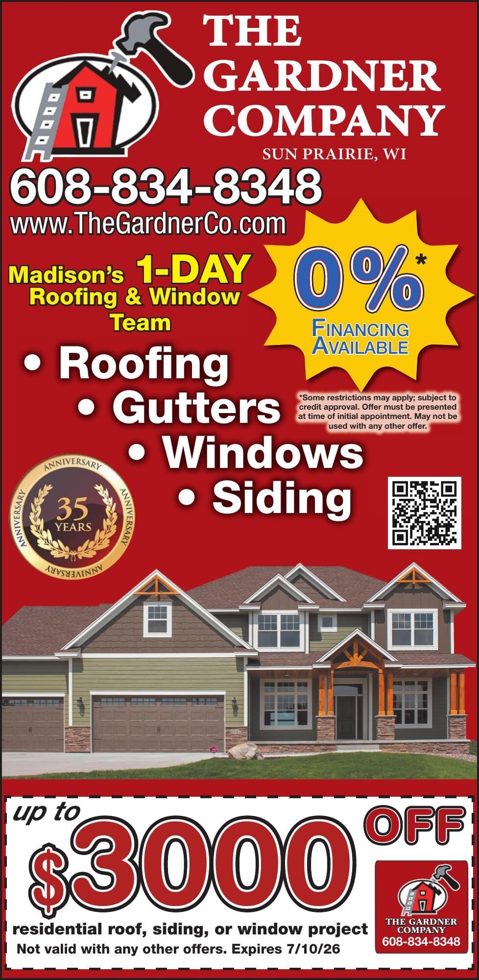 THE GARDNER CO. - Ad from 2026-06-01
