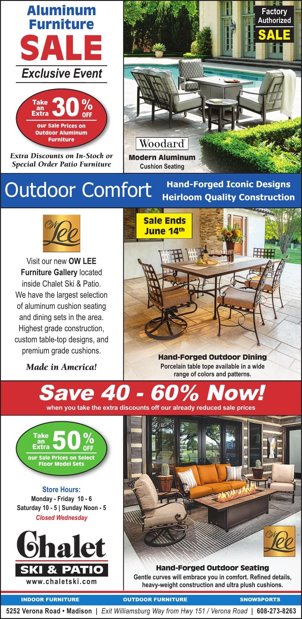CHALET SKI & PATIO - Ad from 2026-06-12
