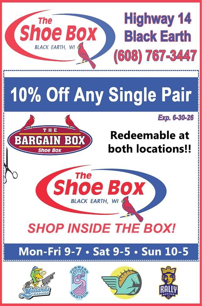THE SHOE BOX LTD - Ad from 2026-05-27