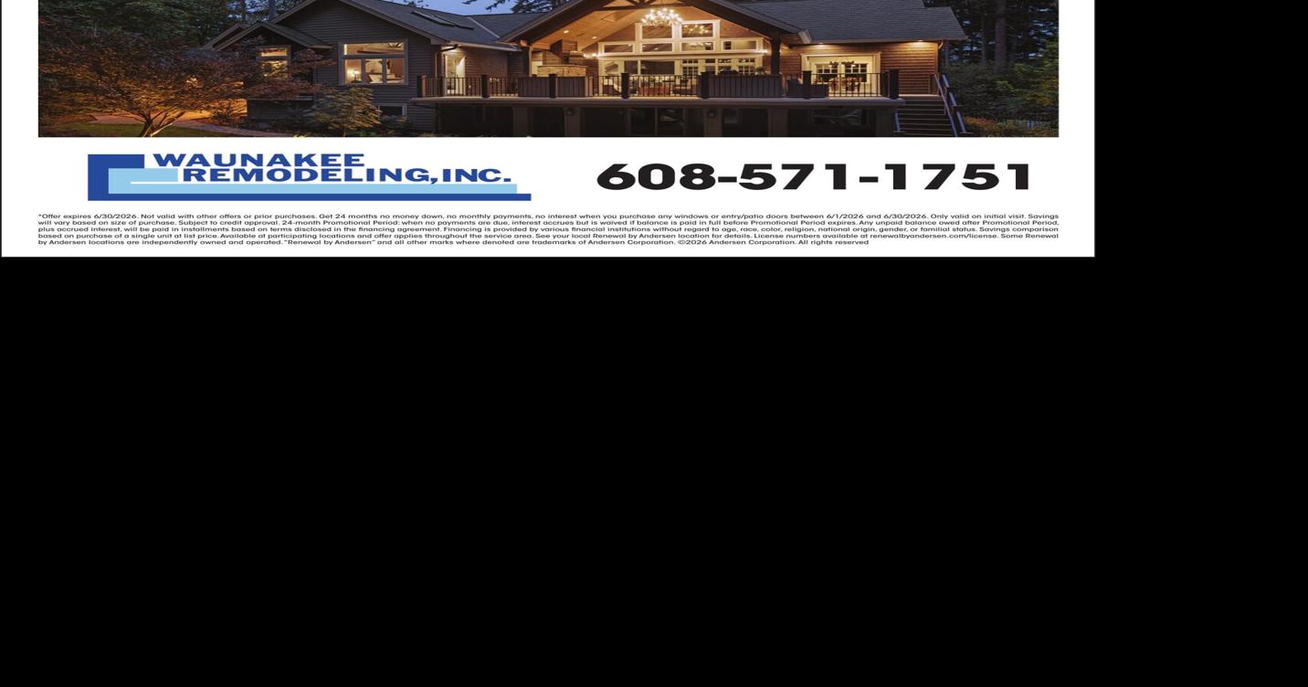 WAUNAKEE REMODELING - Ad from 2026-06-07
