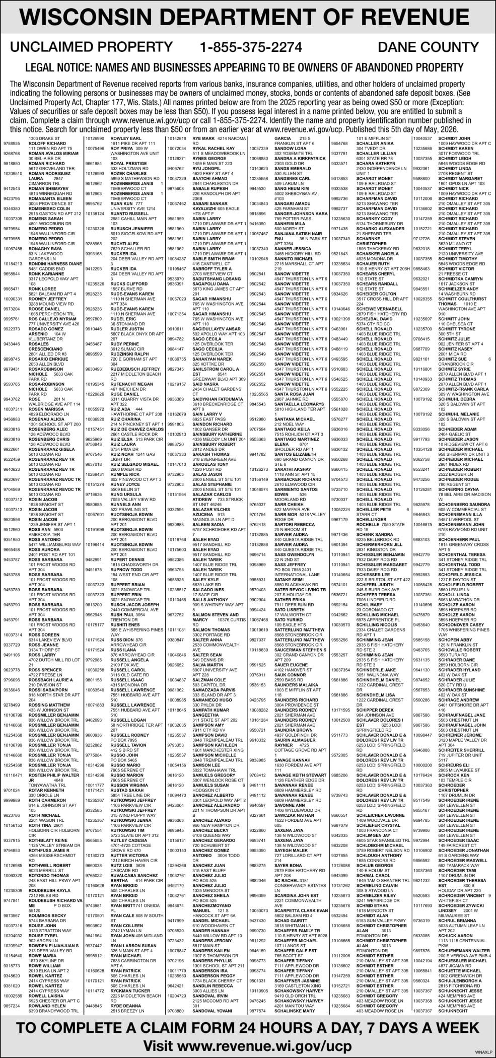 Customized Newspaper Advertising/cna - Ad from 2026-05-05