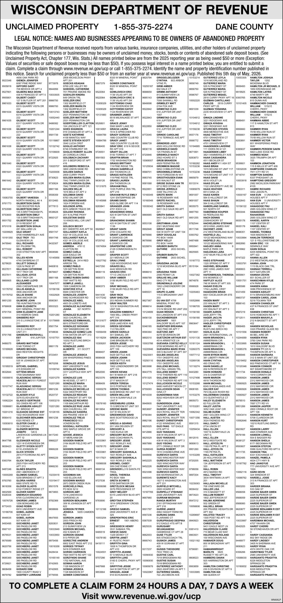 Customized Newspaper Advertising/cna - Ad from 2026-05-05