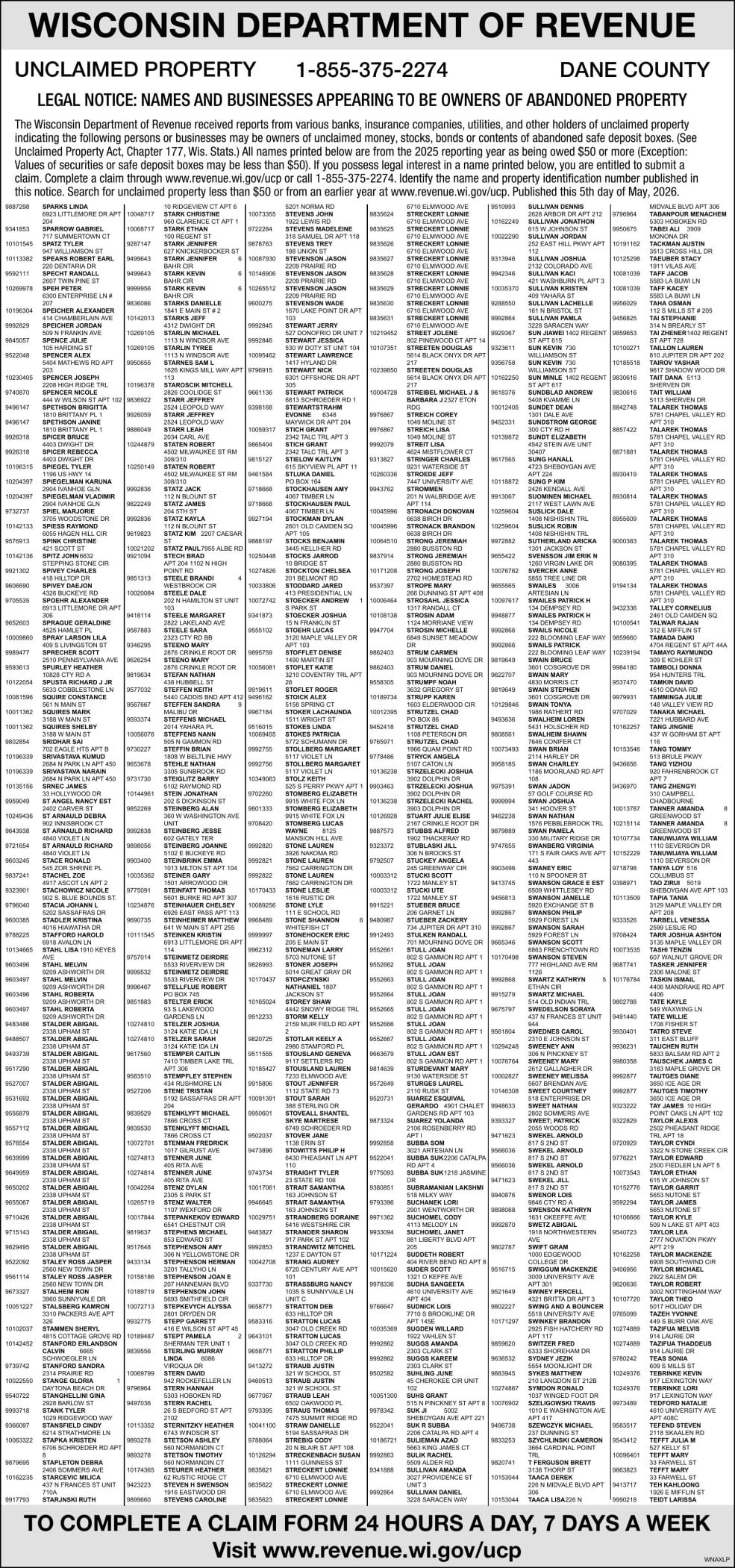 Customized Newspaper Advertising/cna - Ad from 2026-05-05