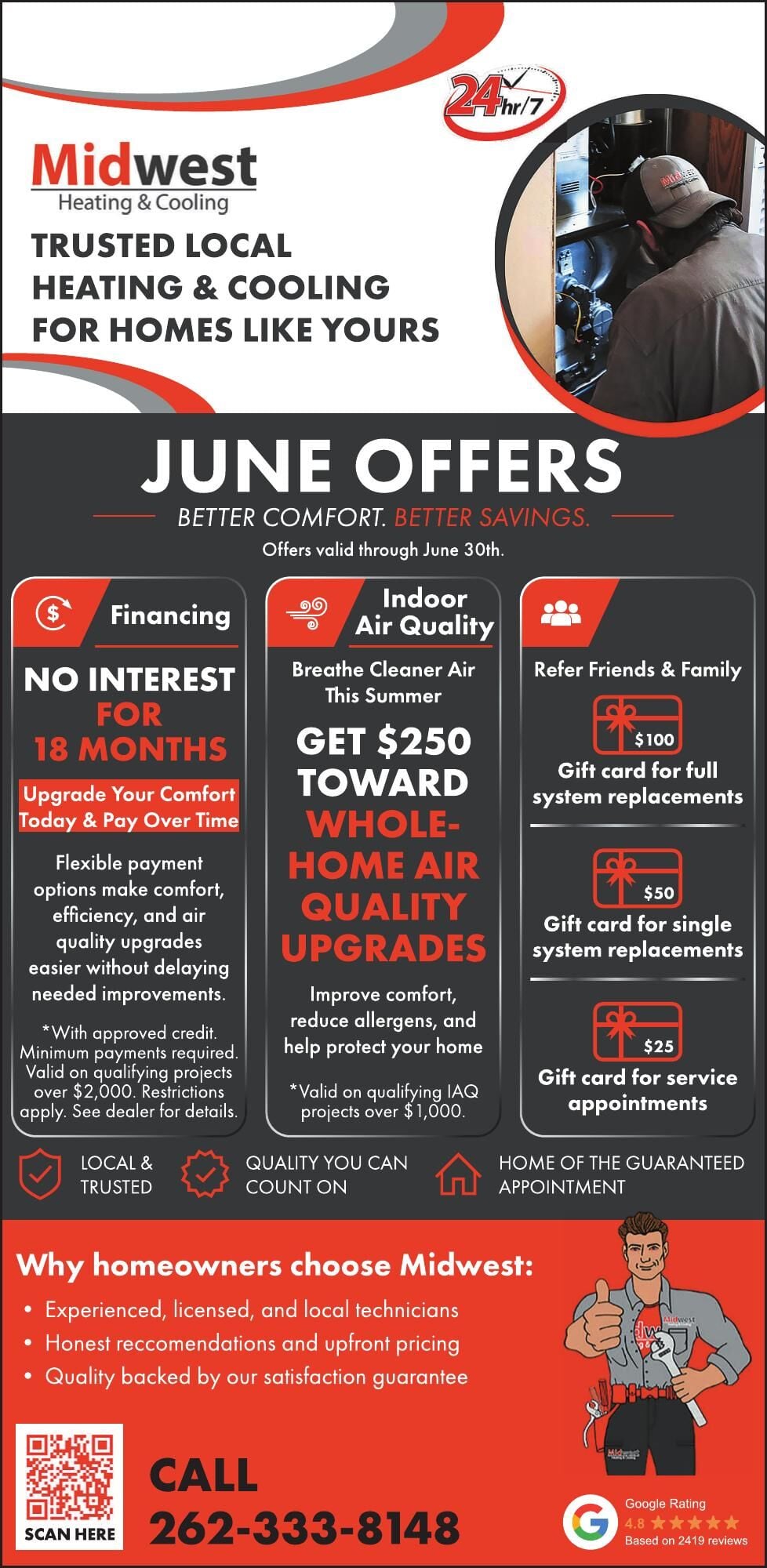 GANNETT - MIDWEST HEATING & COOLING - Ad from 2026-06-11