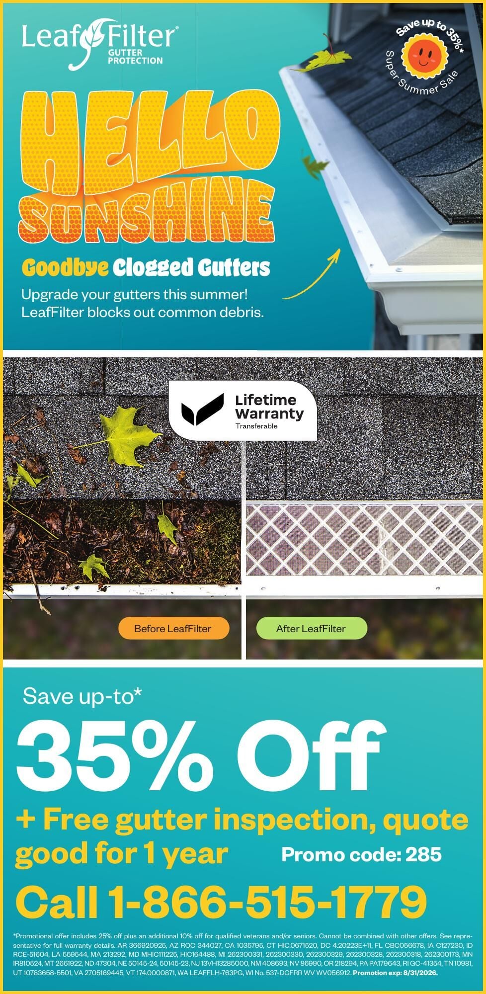 MEDIABIDS - LEAFFILTER - Ad from 2026-07-01