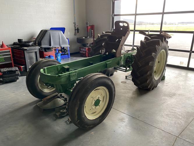 Lyndon Station farmer entering rebuilt tractor in national competition
