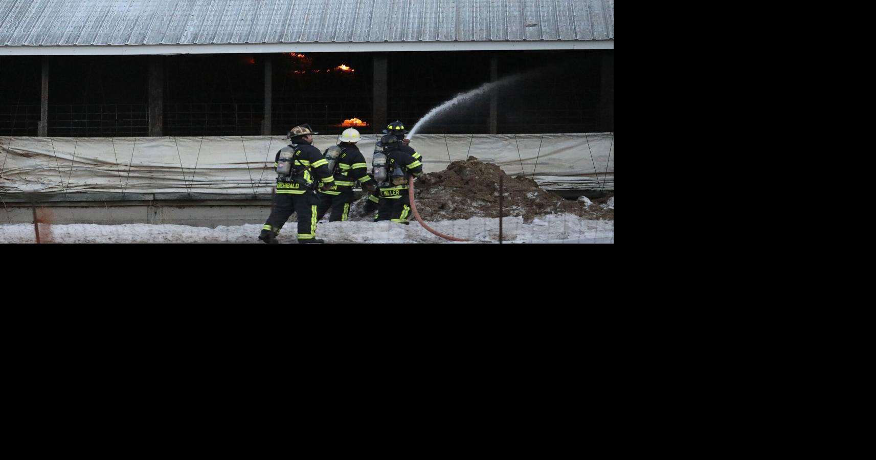 Barn a total loss in fire at Sun Prairie farm, but no animals harmed