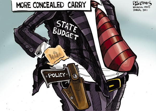 Hands on Wisconsin: More Concealed Carry