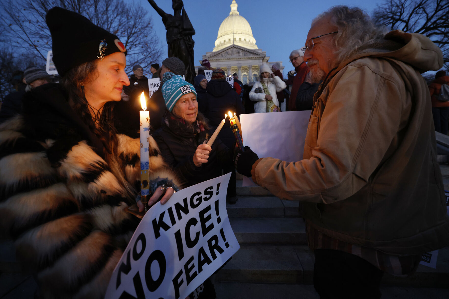 Madison vigil for Renee Good draws outcry over ICE shooting