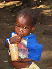 Peanut butter program saves starving children