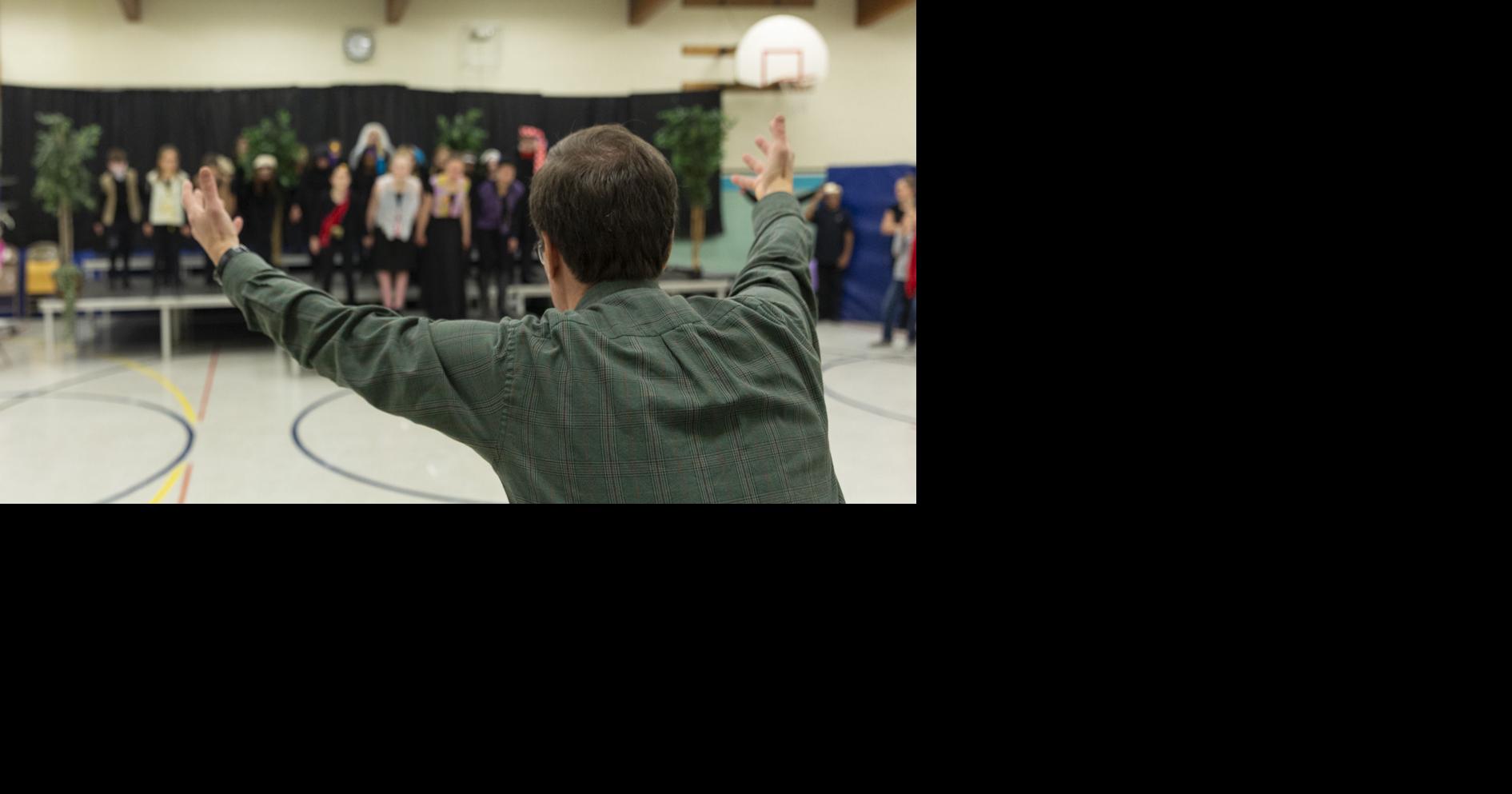 At Spring Harbor Middle School, all the world's a stage