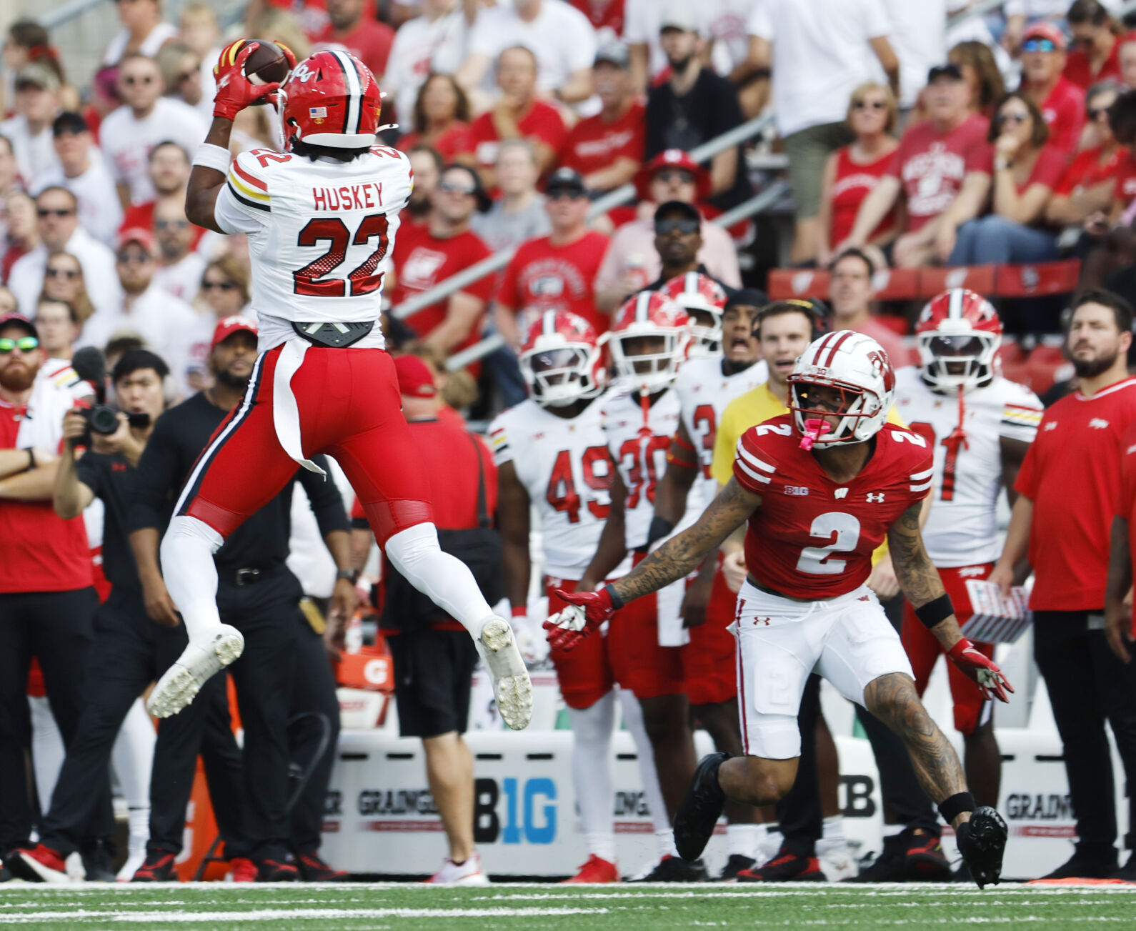 Wisconsin loses to Maryland 27-10 in Big Ten opener