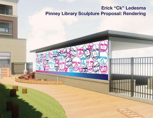 Six artists considered for new public art at Pinney Library