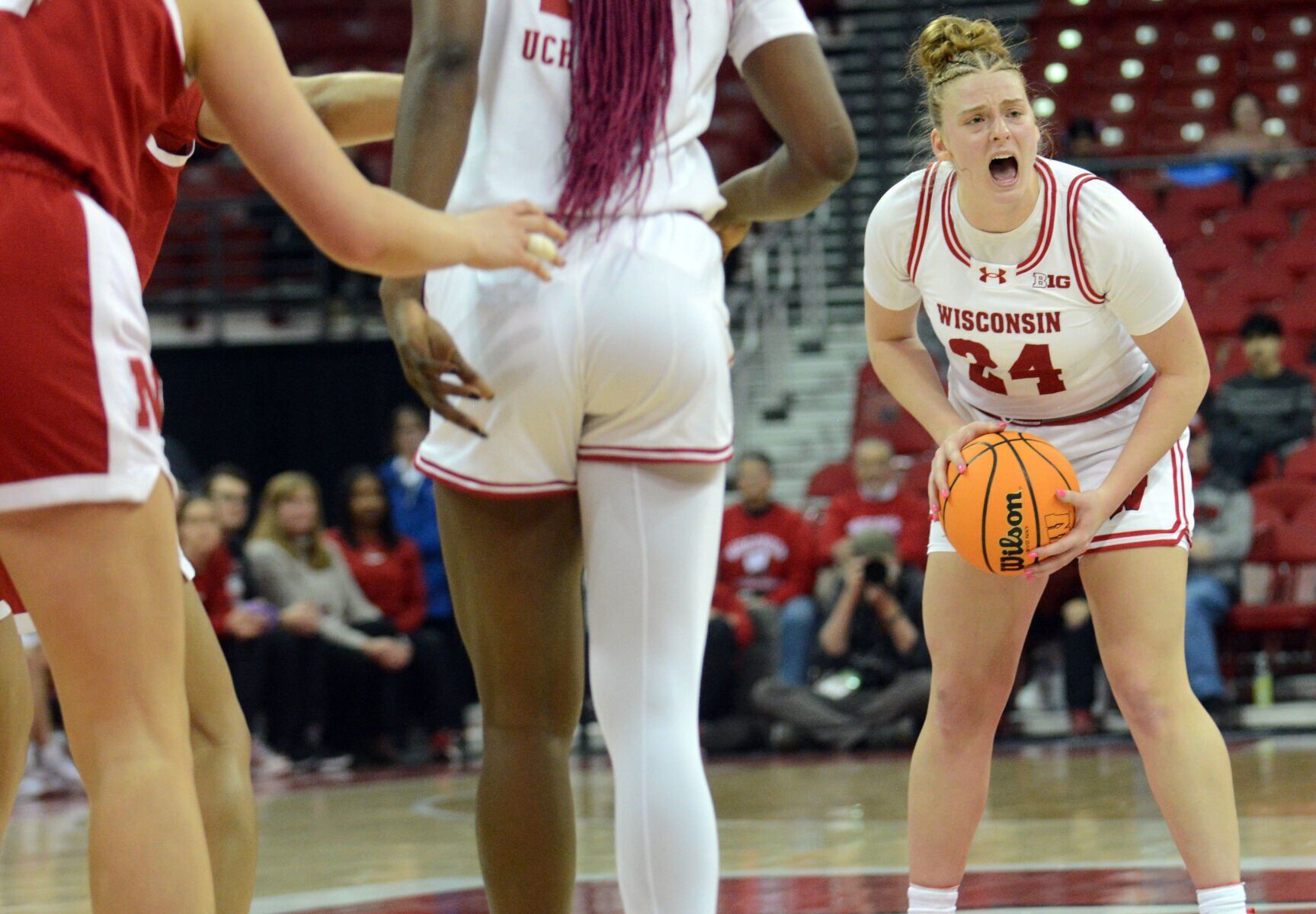 Photos: Wisconsin women's basketball upsets No. 24 Nebraska