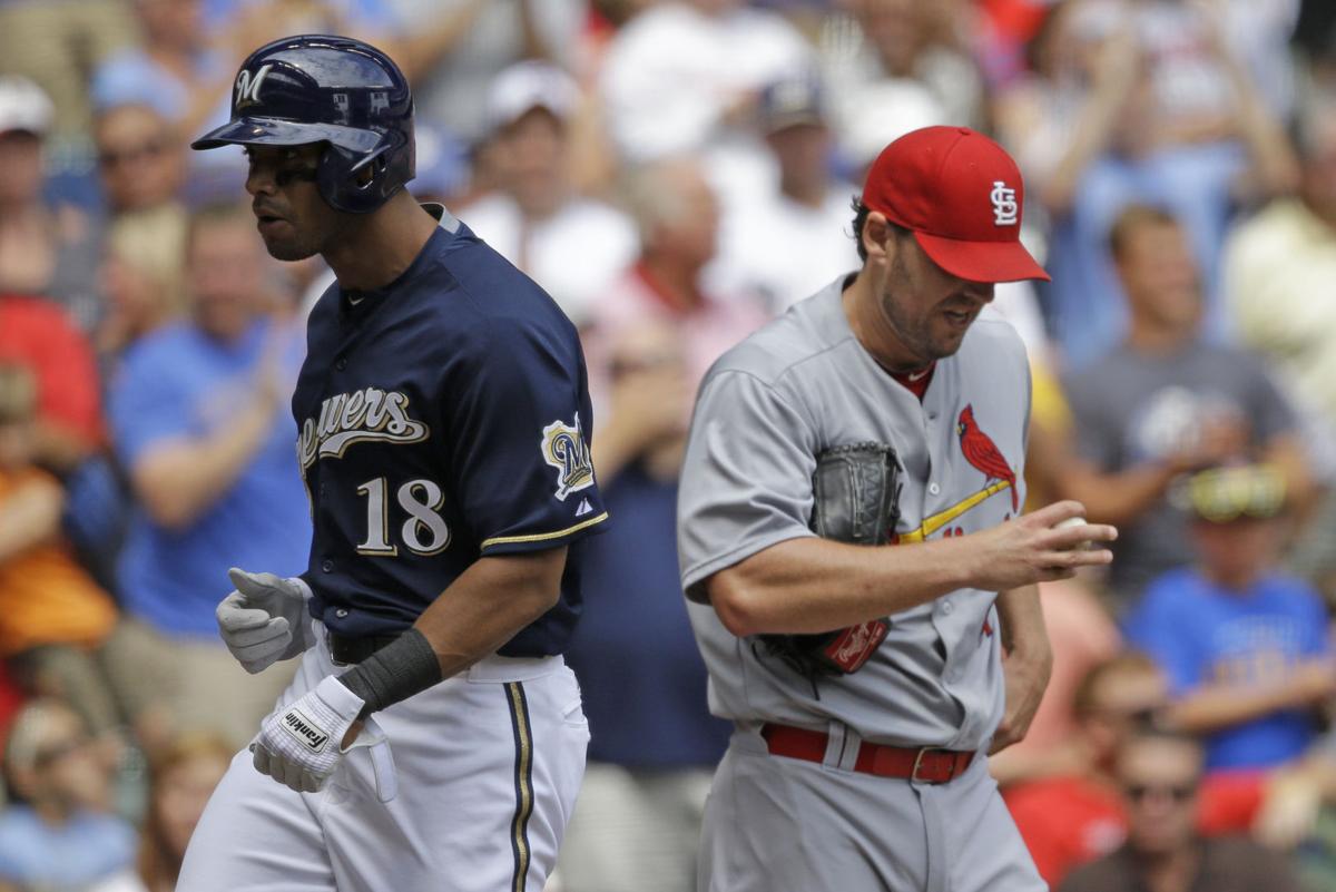 Brewers: Khris Davis homers twice as Milwaukee beats St. Louis