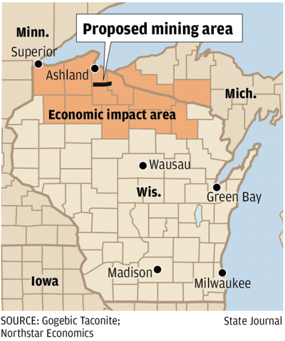 Gogebic mine owners delay Wisconsin application as iron ore prices plunge
