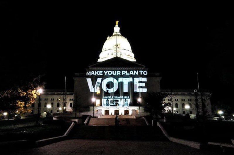 Jessie Opoien: USW 'bat light' reminds us we can be heroes, if we vote