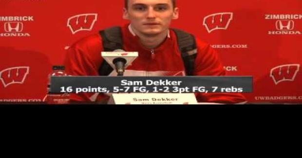 Sam Dekker on interior defense