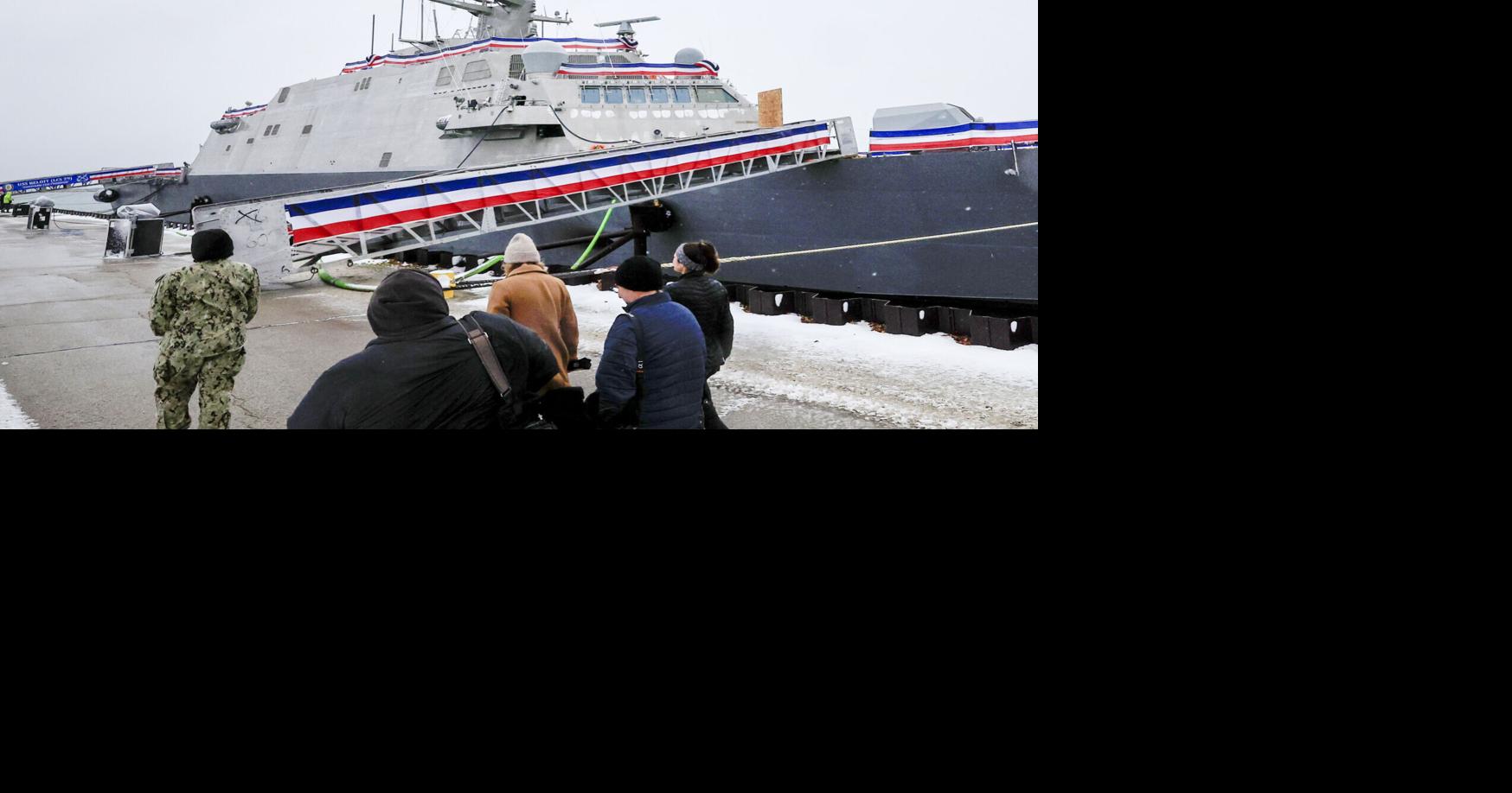 USS Beloit is commissioned in Milwaukee
