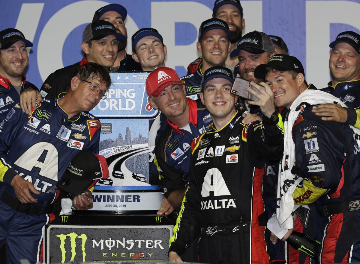 Alex Bowman wins first NASCAR race