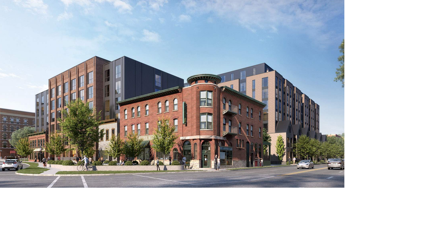 Developer details plans for Essen Haus block