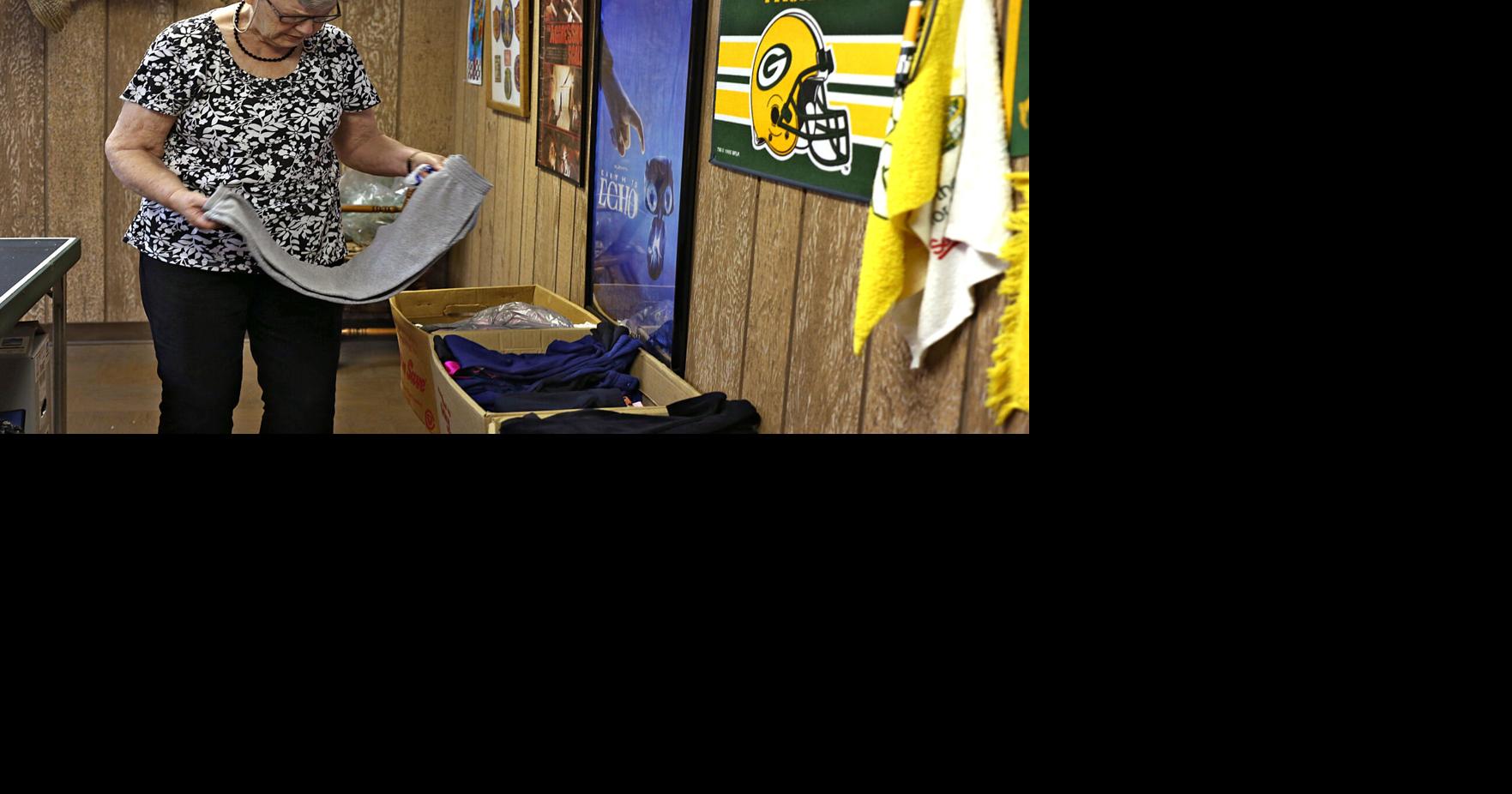 Bernie Hartwig helps kids by providing clothes to schools