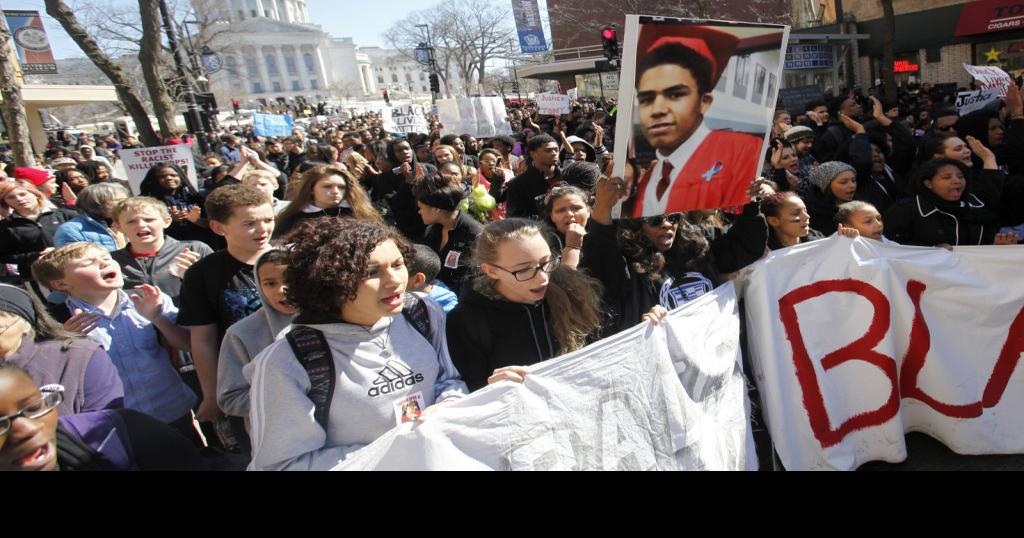 Photos: Tony Robinson protest takes to streets, Capitol