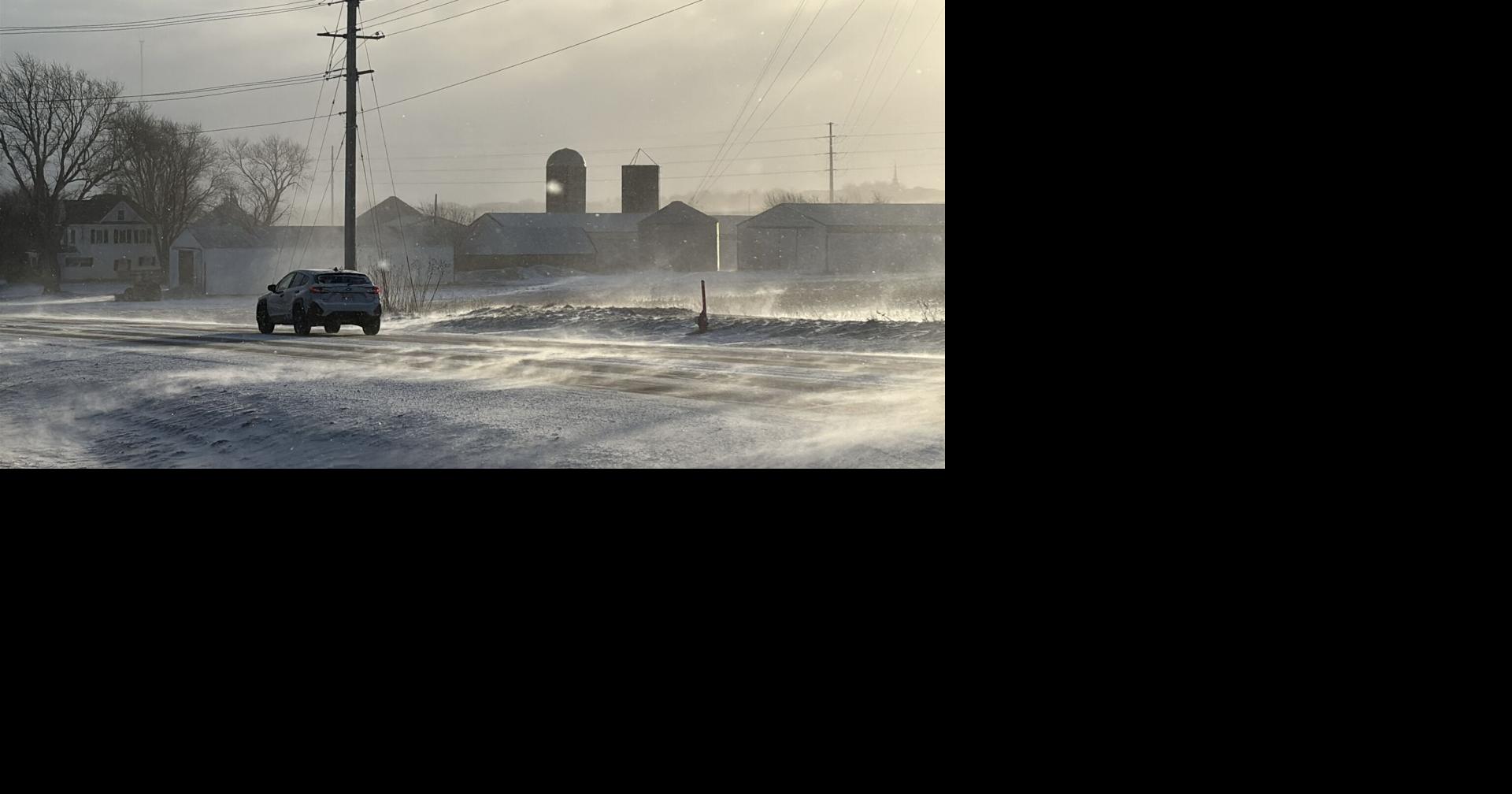 See live traffic conditions as snow, winds hit Madison area