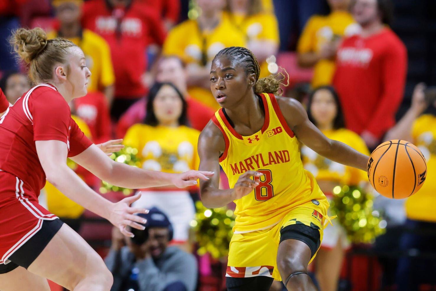 Photos: Wisconsin women's basketball visits Maryland for Big Ten battle