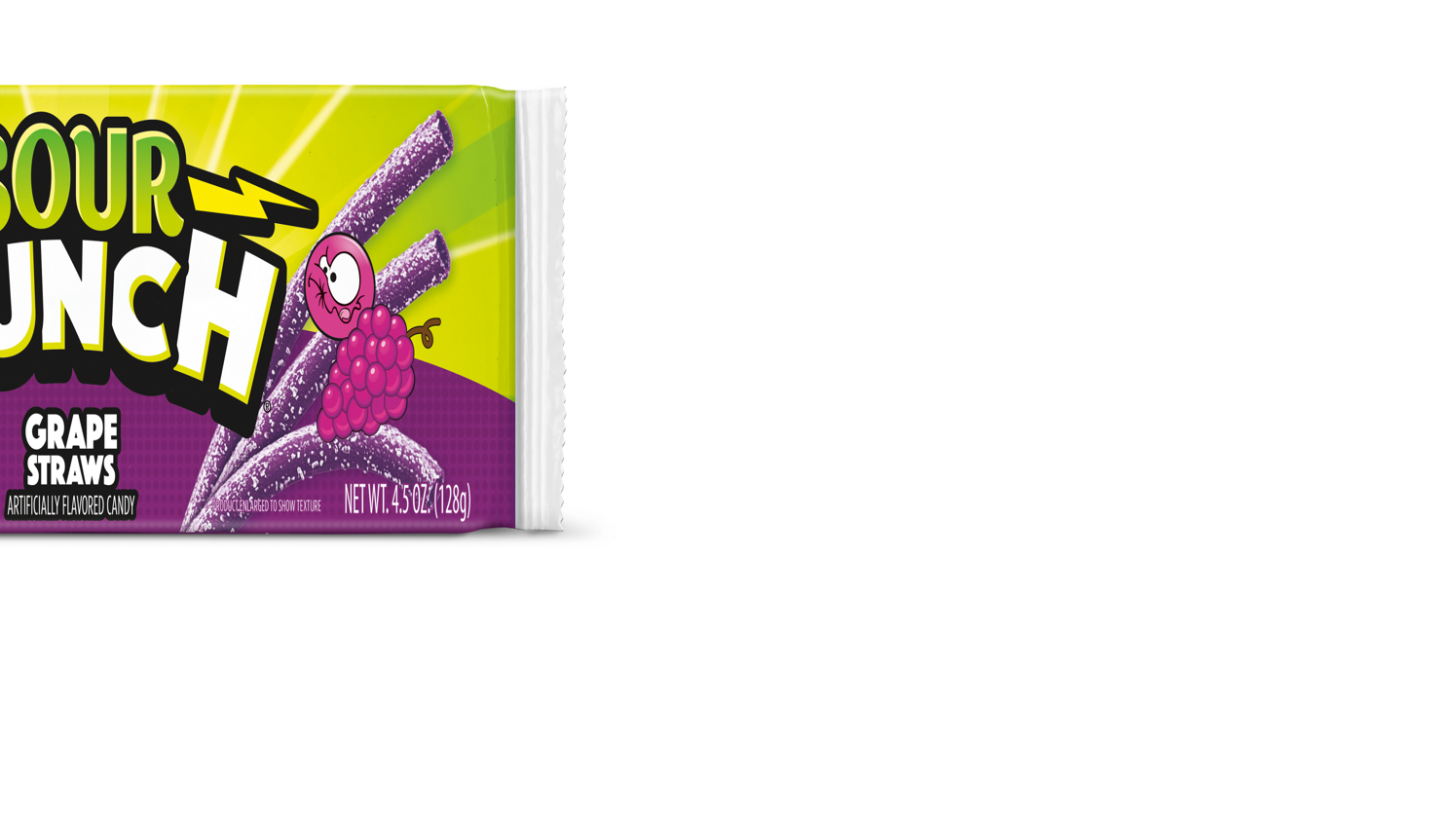 Sour Punch Grape Straws | | madison.com