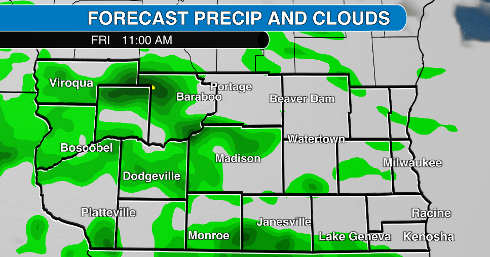 Dry Thursday in southern Wisconsin, but rain returns Friday