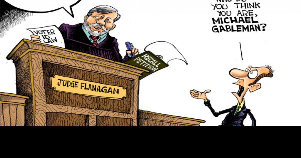 Hands on Wisconsin: Judge Flanagan acts like Justice Gableman