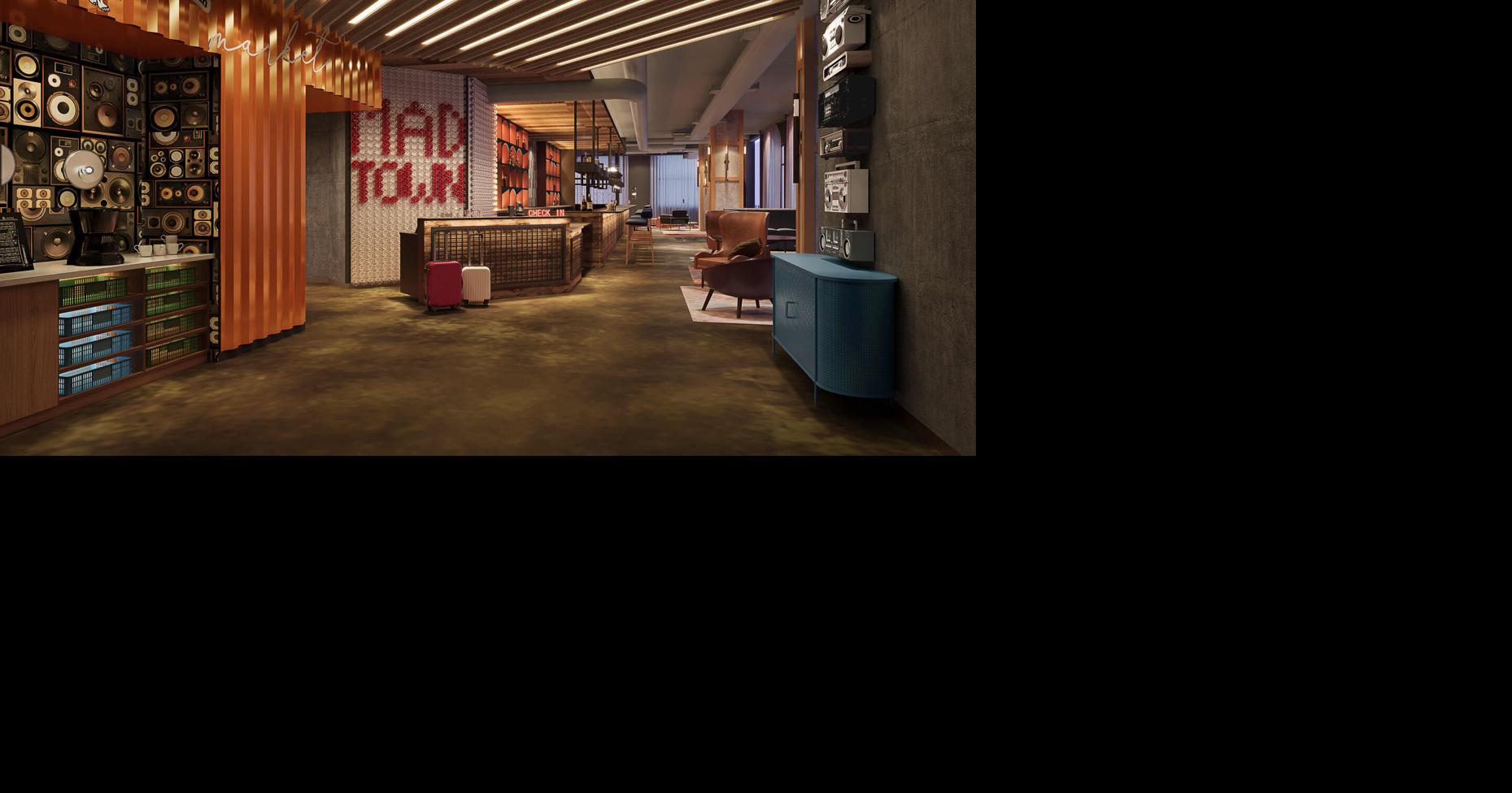 Downtown Madison’s new Moxy hotel is serious about a good time