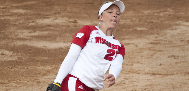 Softball: Badgers sweep doubleheader with Indiana State