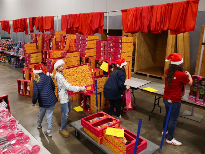 Volunteers make Empty Stocking Club possible each year