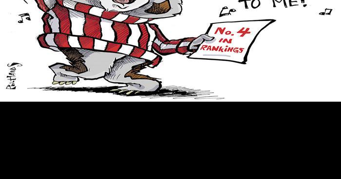 The Wisconsin Badgers 2017 football season — in cartoons