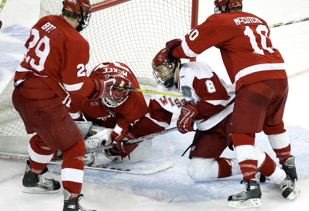 Newcomers lift Wisconsin men's hockey to season-opening win