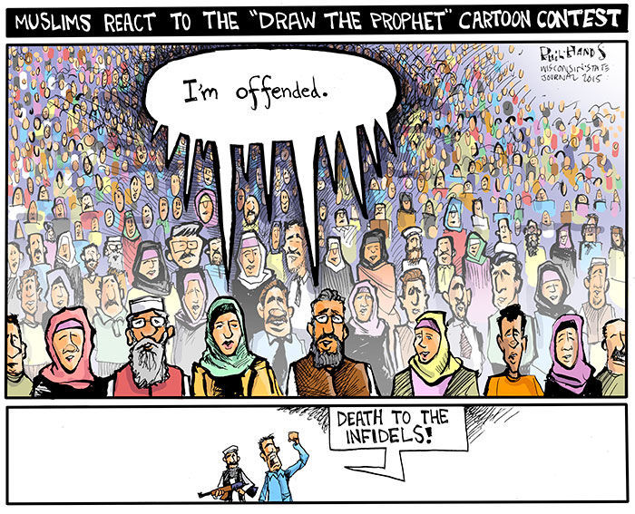 Hands on Wisconsin: Muslims react to the 'draw the prophet' cartoon contest