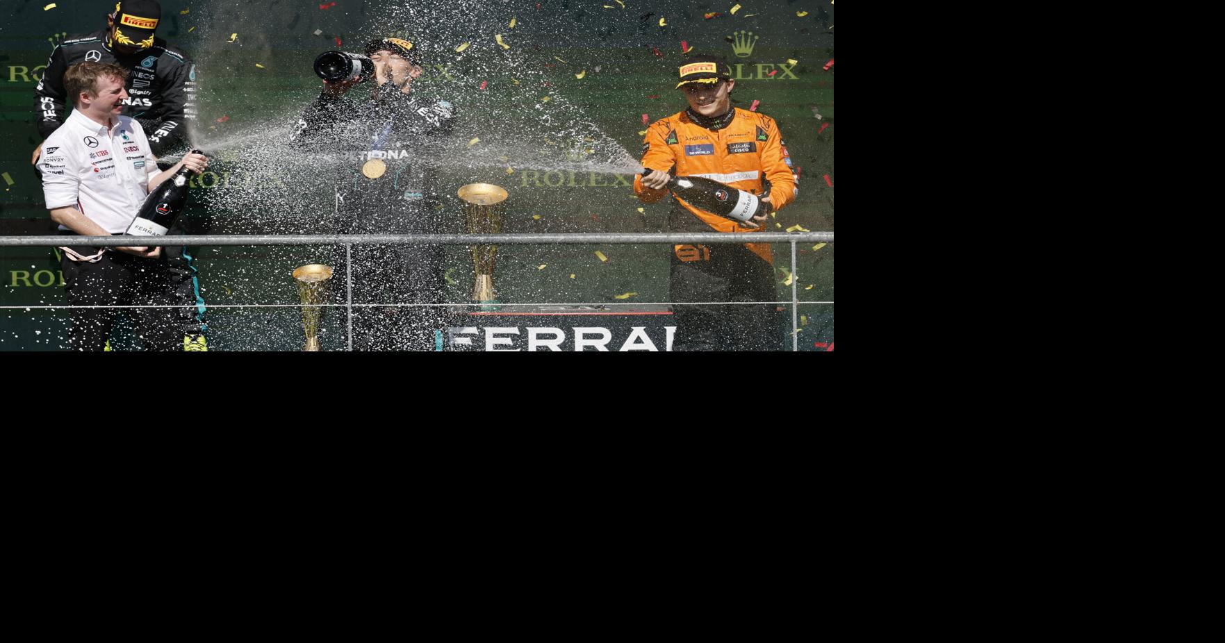Hamilton declared F1 race winner after teammate DQ'd