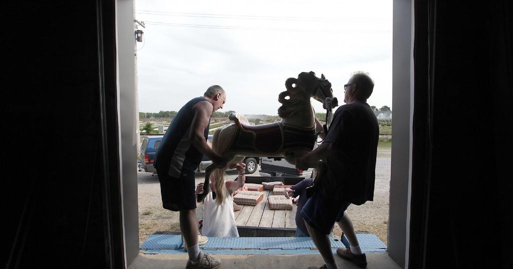 Photos: Historic Waterloo carousel restored
