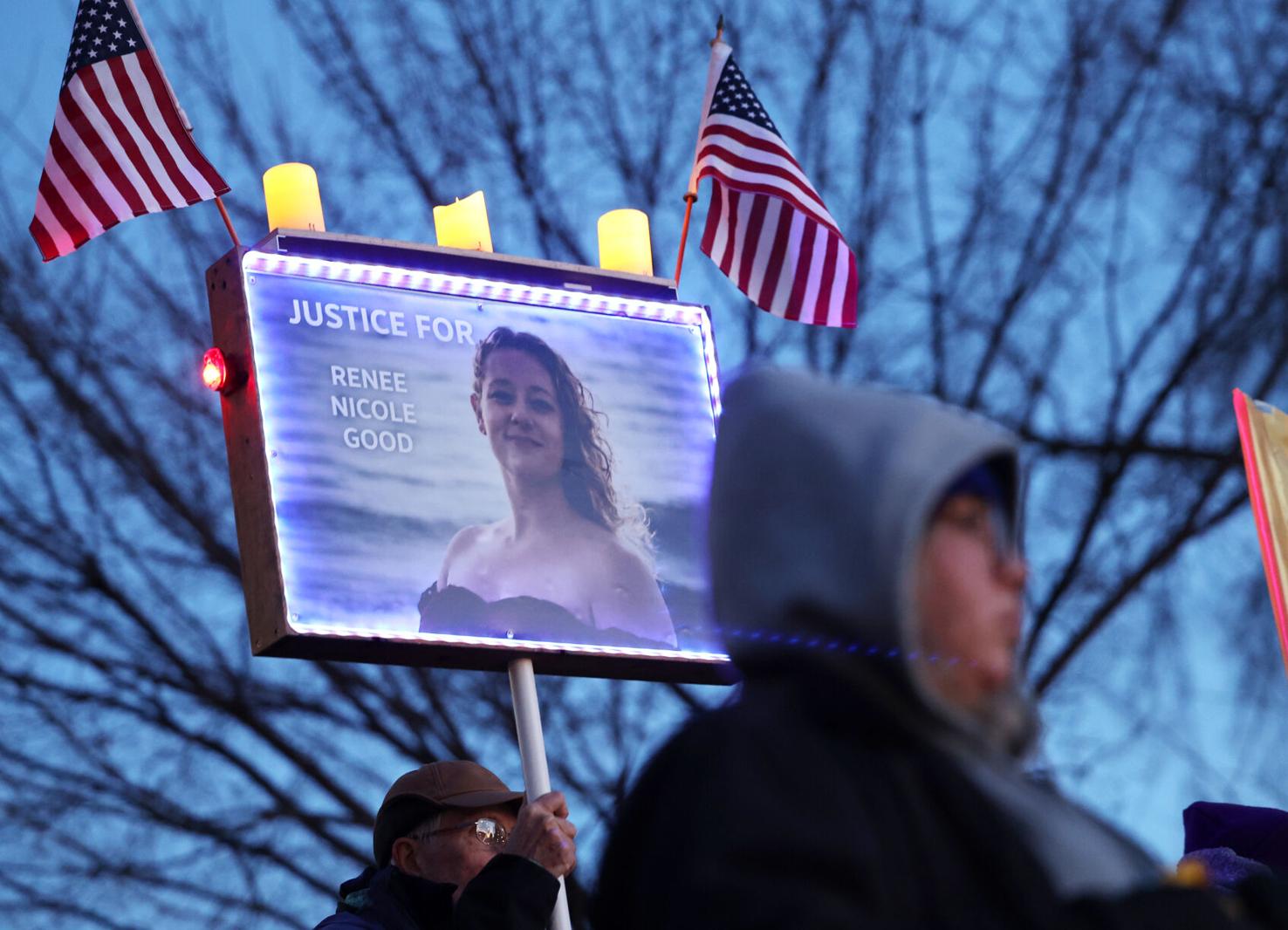 Madison vigil for Renee Good draws outcry over ICE shooting