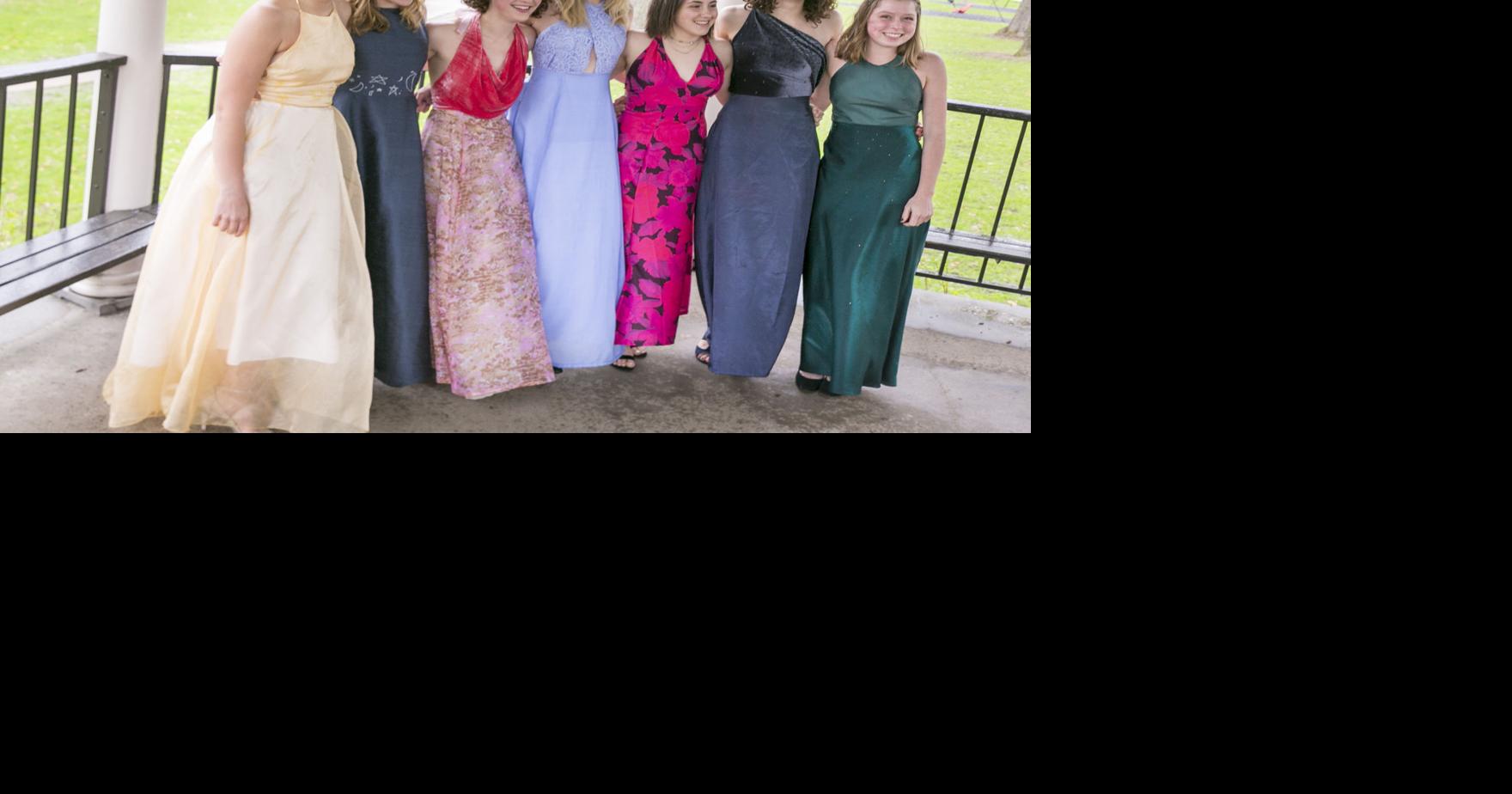 East High School junior finds use for her stash of fabric: Prom dresses ...