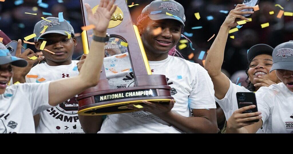 Exclusive: Behind-the-scenes with women's NCAA champions