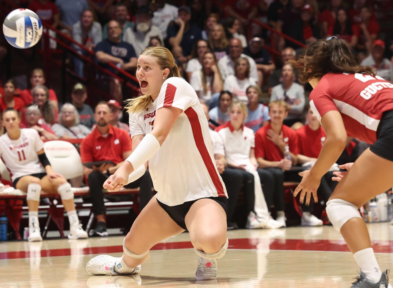 Wisconsin volleyball Sarah Franklin ankle injury update